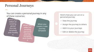 Using Journeys - Oracle cloud train HCM | PPTX