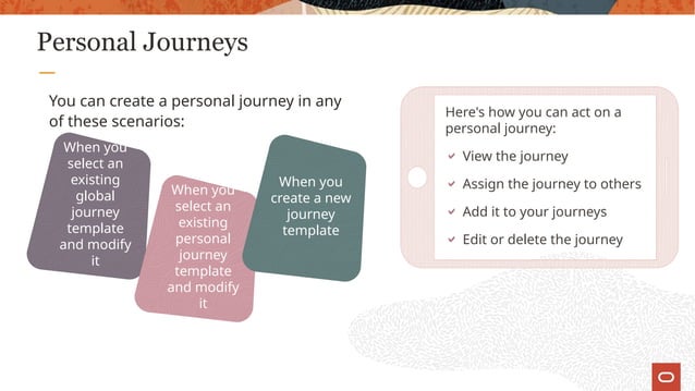 Using Journeys - Oracle cloud train HCM | PPTX