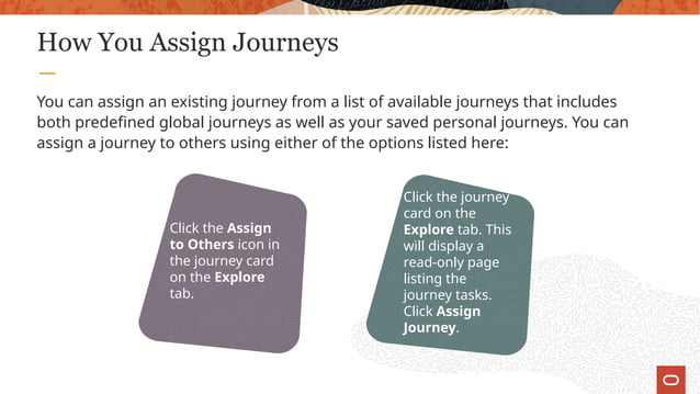 Using Journeys - Oracle cloud train HCM | PPTX