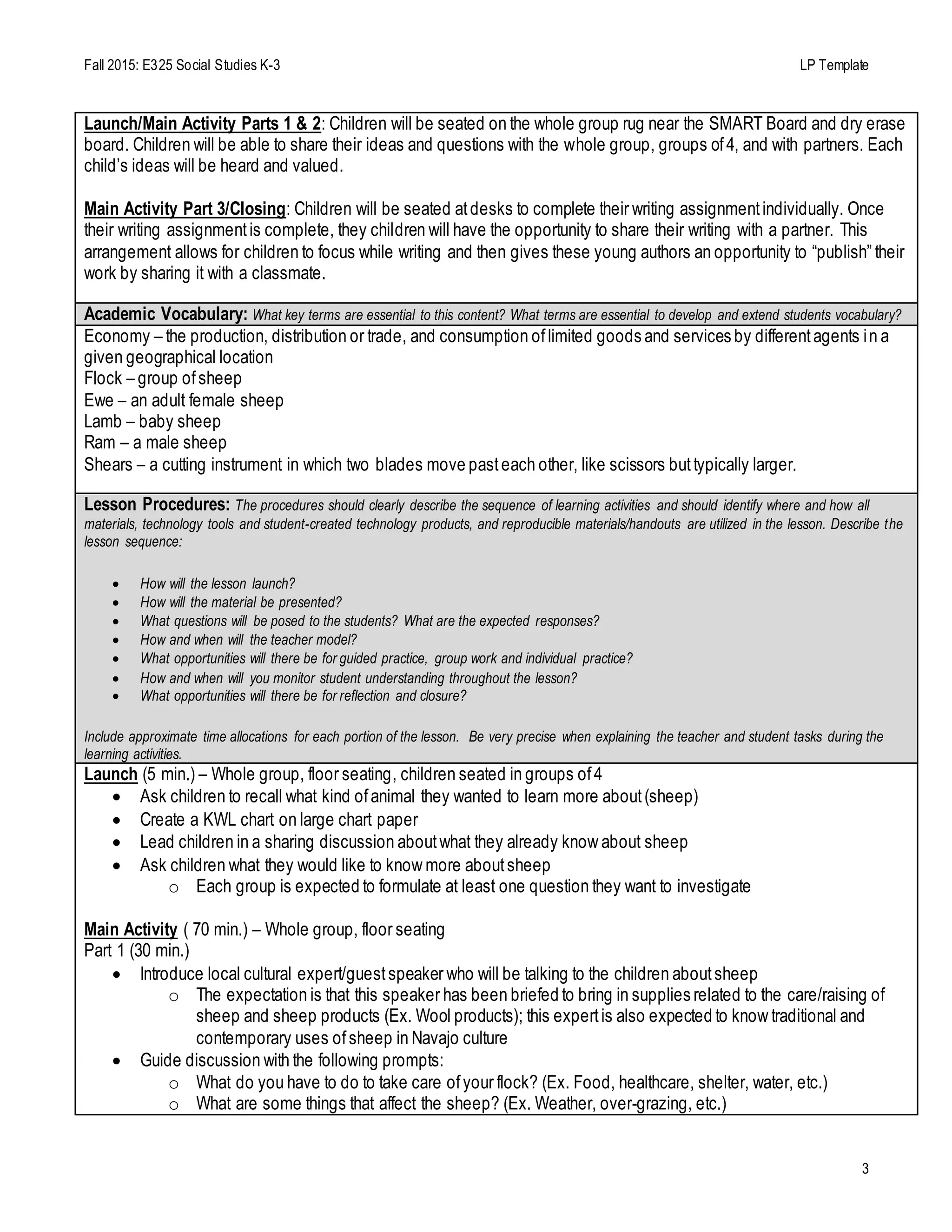 E325 Current Event Lesson Plan Katie Russell | DOCX