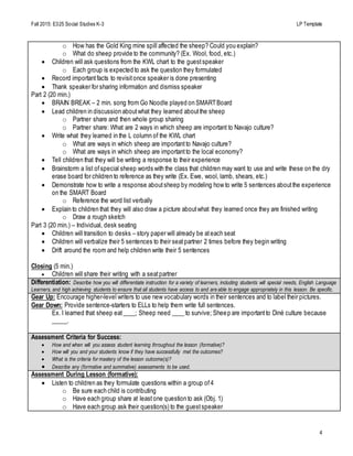 E325 Current Event Lesson Plan Katie Russell | PDF