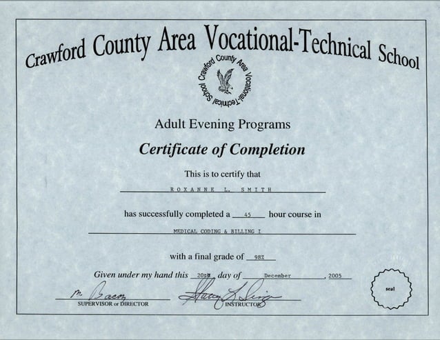 Certificate - Medical Coding and Billing | PDF