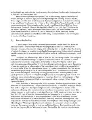 Crest SWOT Analysis | PDF