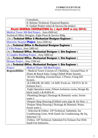Ibrahim Mohamed Ibrahim Issa Resume | DOC