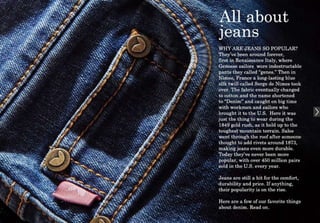 Denim Lookbook | PDF
