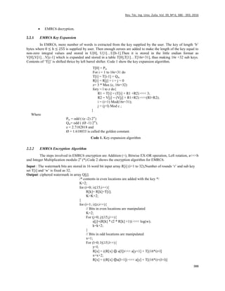 Compressed Image Authentication using CDMA Watermarking and EMRC6 Encryption | PDF