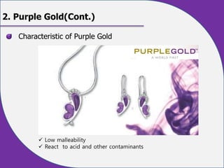 Purple Gold | PPTX