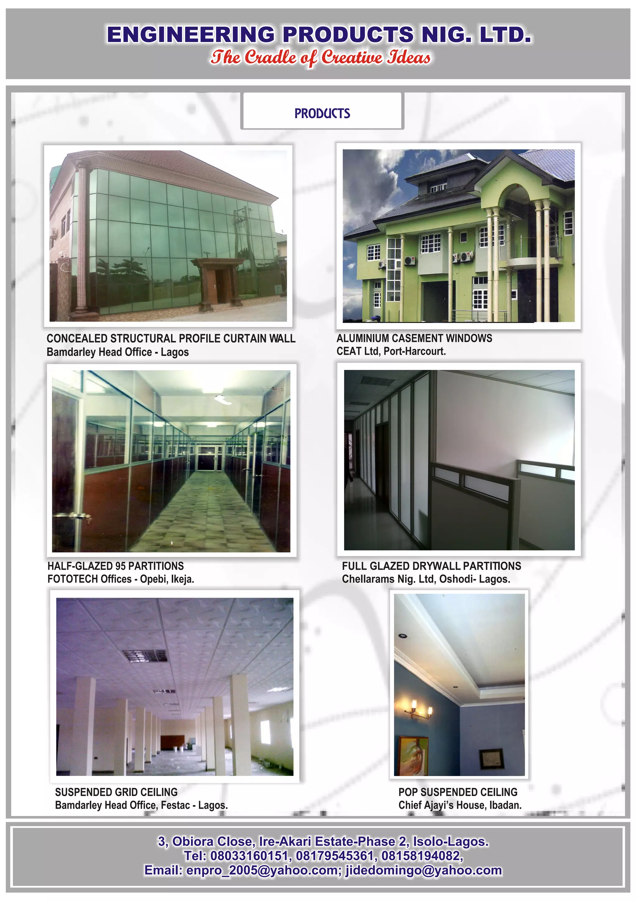 Enpro Catalogue - Products | PDF