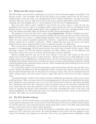 D11: a high-performance, protocol-optional, transport-optional, window system with X11 ...