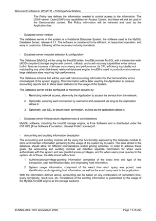 D11 prototype specification[1] | PDF