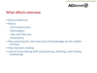 Interviewing Skills mini-Workshop | PPT