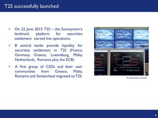 T2S: two months after launch | PPT