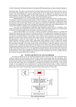 A Novel Framework For Numerical Character Recognition With Zoning Distance Feature Extraction ...