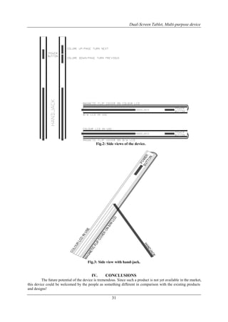 Dual-Screen Tablet, Multi-purpose Device | PDF