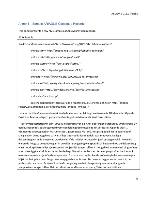 Ariadne Infrastructure Design | PDF