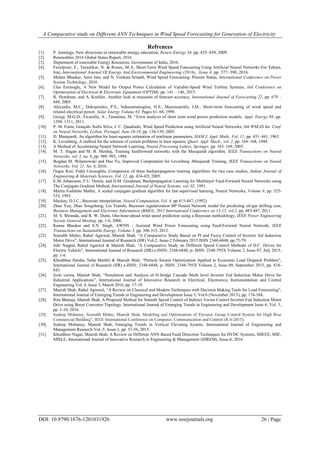A Comparative study on Different ANN Techniques in Wind Speed ...