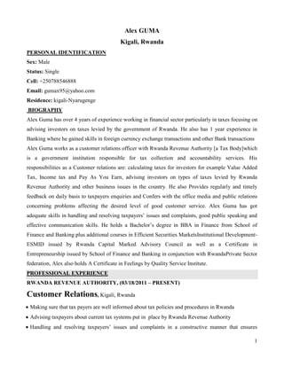 Guma CV pdf | PDF