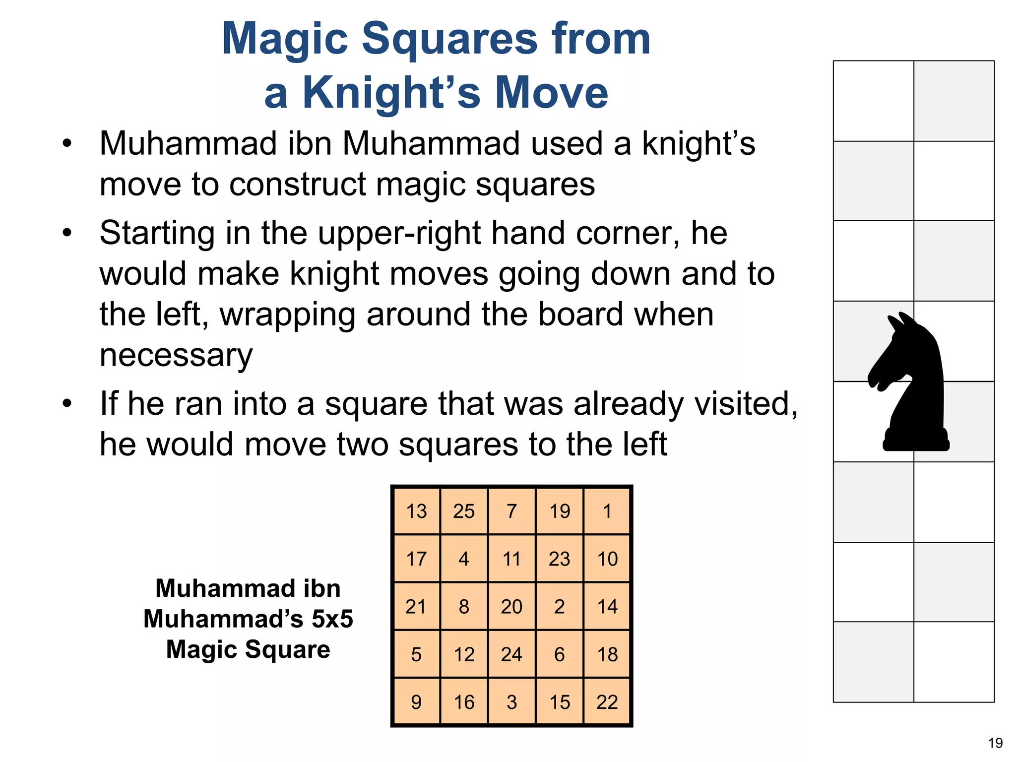 Chessboard Puzzles Part 3 - Knight's Tour | PPTX