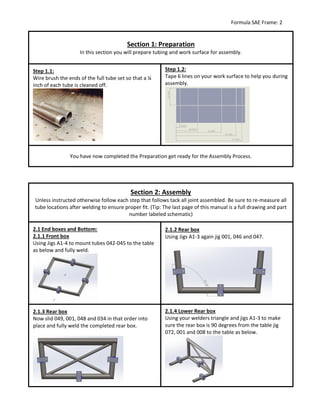 Technical Instructions (FSAE) | PDF