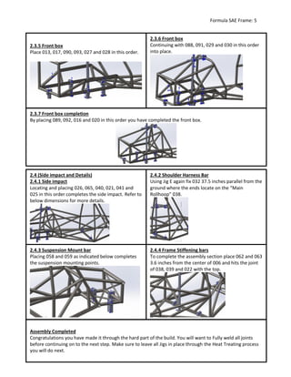 Technical Instructions (FSAE) | PDF
