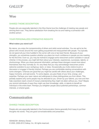 Strengths Quest- PDF | PDF