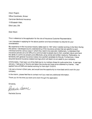 rachelle resume | PDF