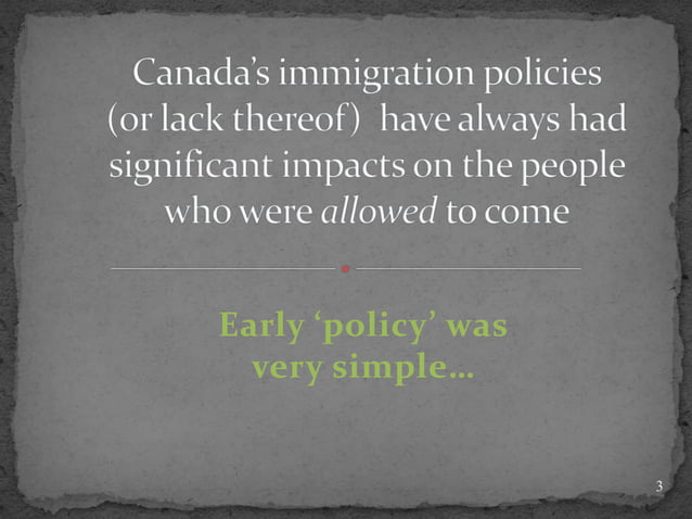 D12 history of canada immigrations | PPT