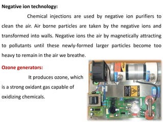 negative ion generator | PPTX