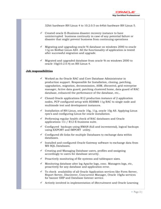 Obaidullah_Oracle_DBA | PDF