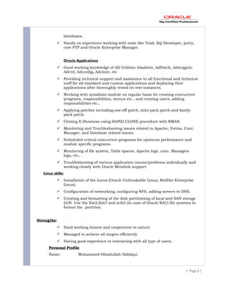 Obaidullah_Oracle_DBA | PDF