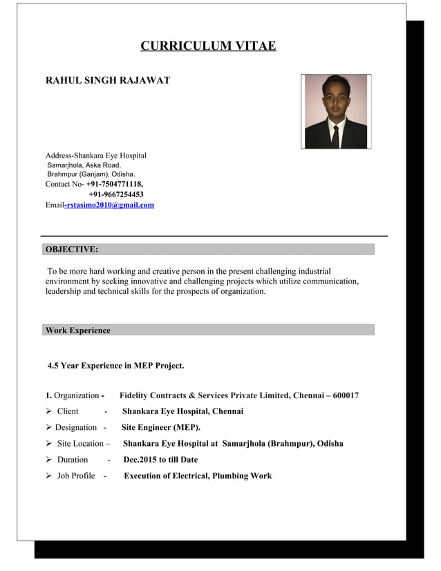 Rahul Resume | PDF