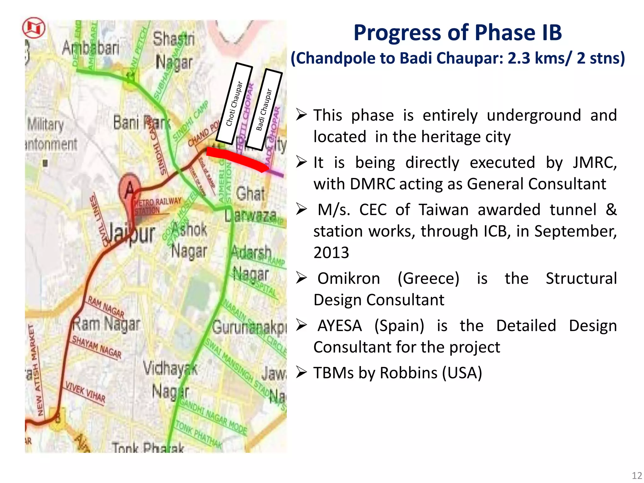 jaipur metro rail presentation | PPTX