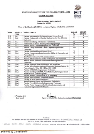 EIT Cert and Results | PDF | Cameras and Camcorders | Consumer Electronics