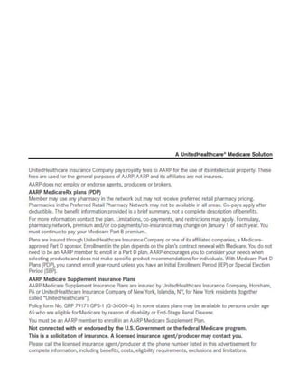 AARP Flyer | DOCX
