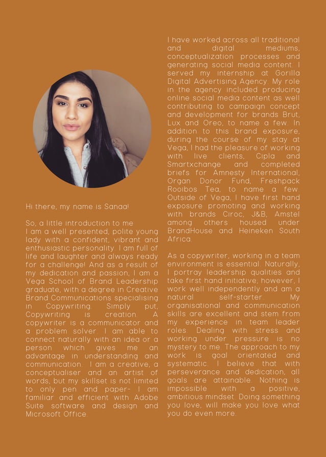 Sanaa Ali CV | PDF