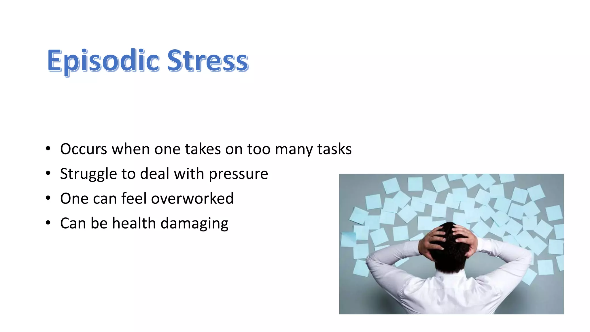 Stress Presentation | PPTX