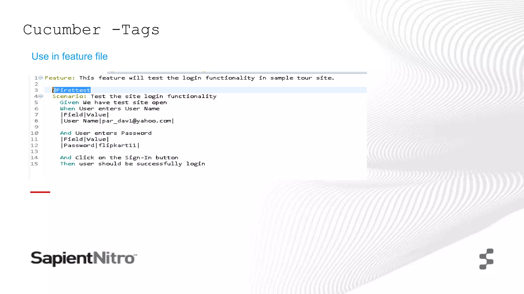 Cucumber_Training_ForQA | PPT