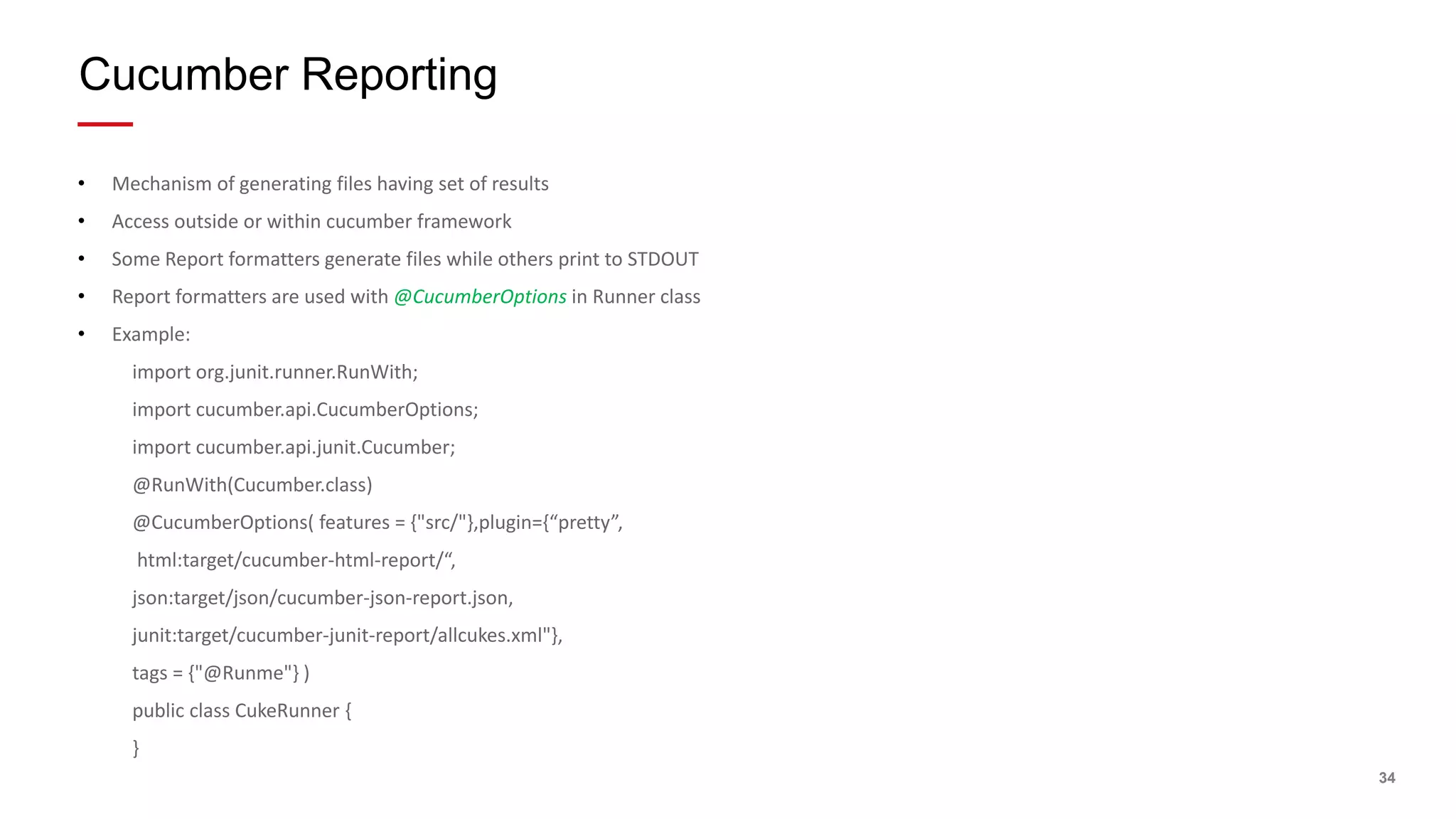 Cucumber_Training_ForQA | PPTX