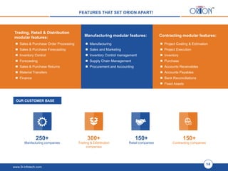Orion_ERP_Corporate Brochure | PDF
