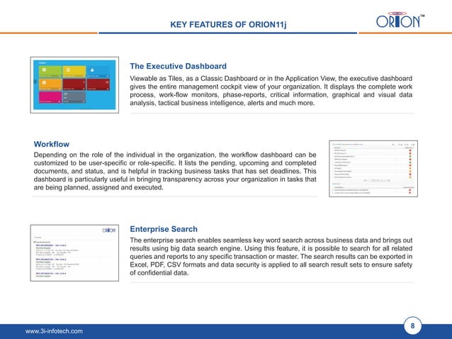 Orion_ERP_Corporate Brochure | PDF