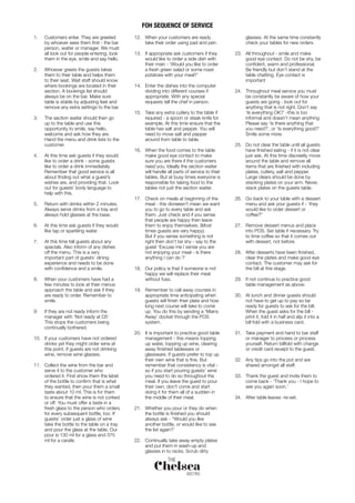 SEQUENCE OF SERVICE PDF | PDF