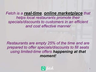 Fetch Pitch 4 Deck | PPT