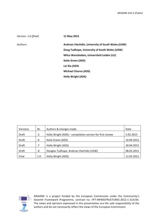 Ariadne: First Report on Natural Language Processing | PDF | Databases | Computer Software and ...
