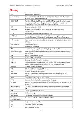 Ariadne: First Report on Natural Language Processing | PDF | Databases | Computer Software and ...