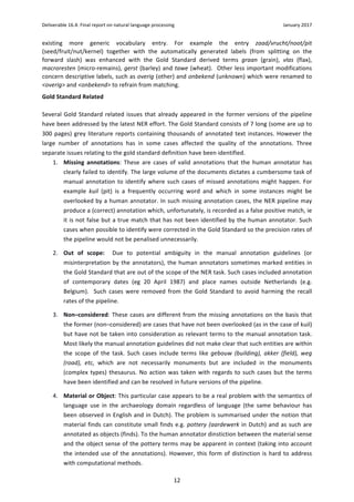 ARIADNE: Final Report on Natural Language Processing | PDF