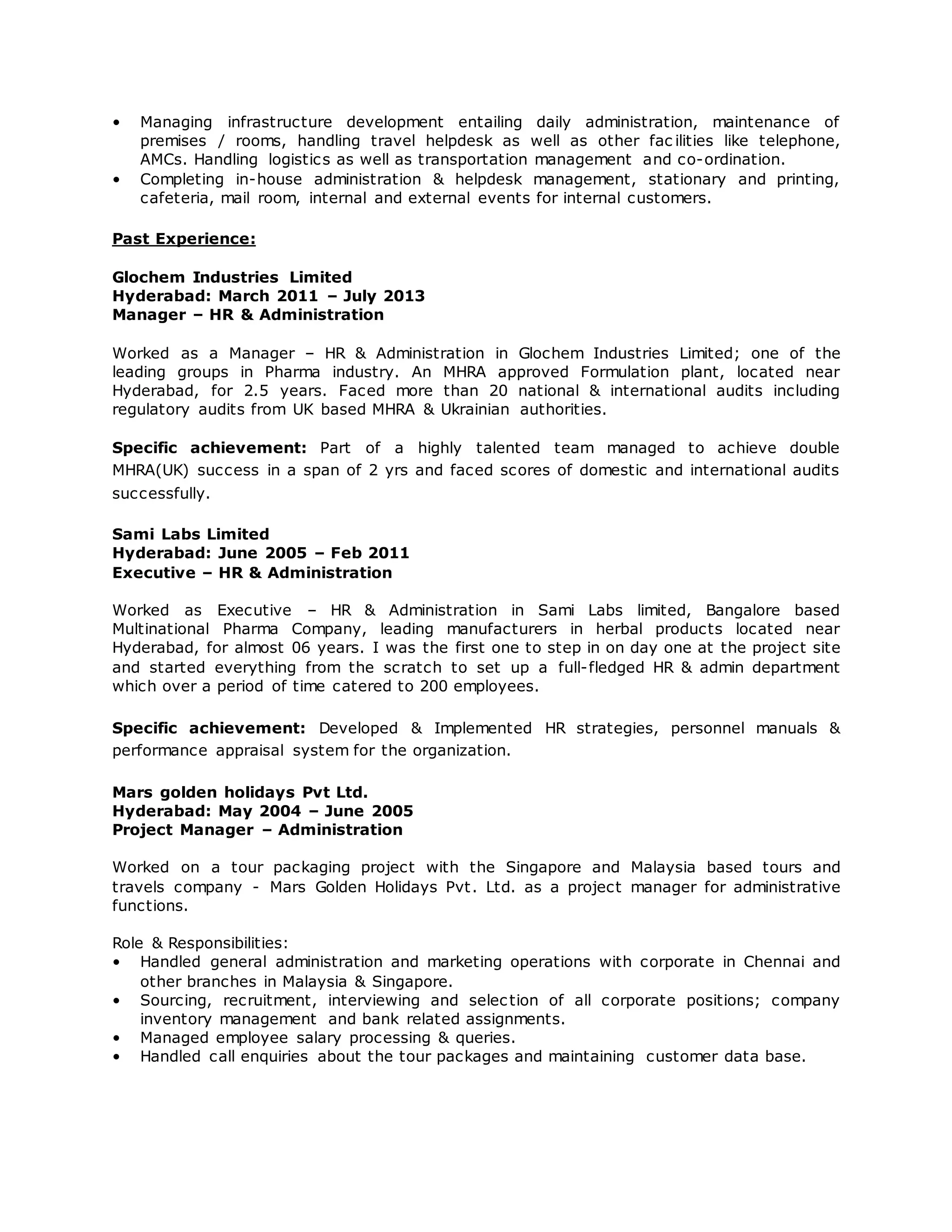 Javed Resume1 | DOCX
