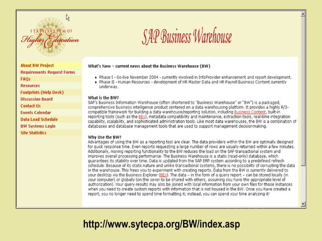 SAP BI Overview | PPT