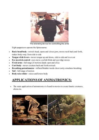 animatronics pdf | DOCX