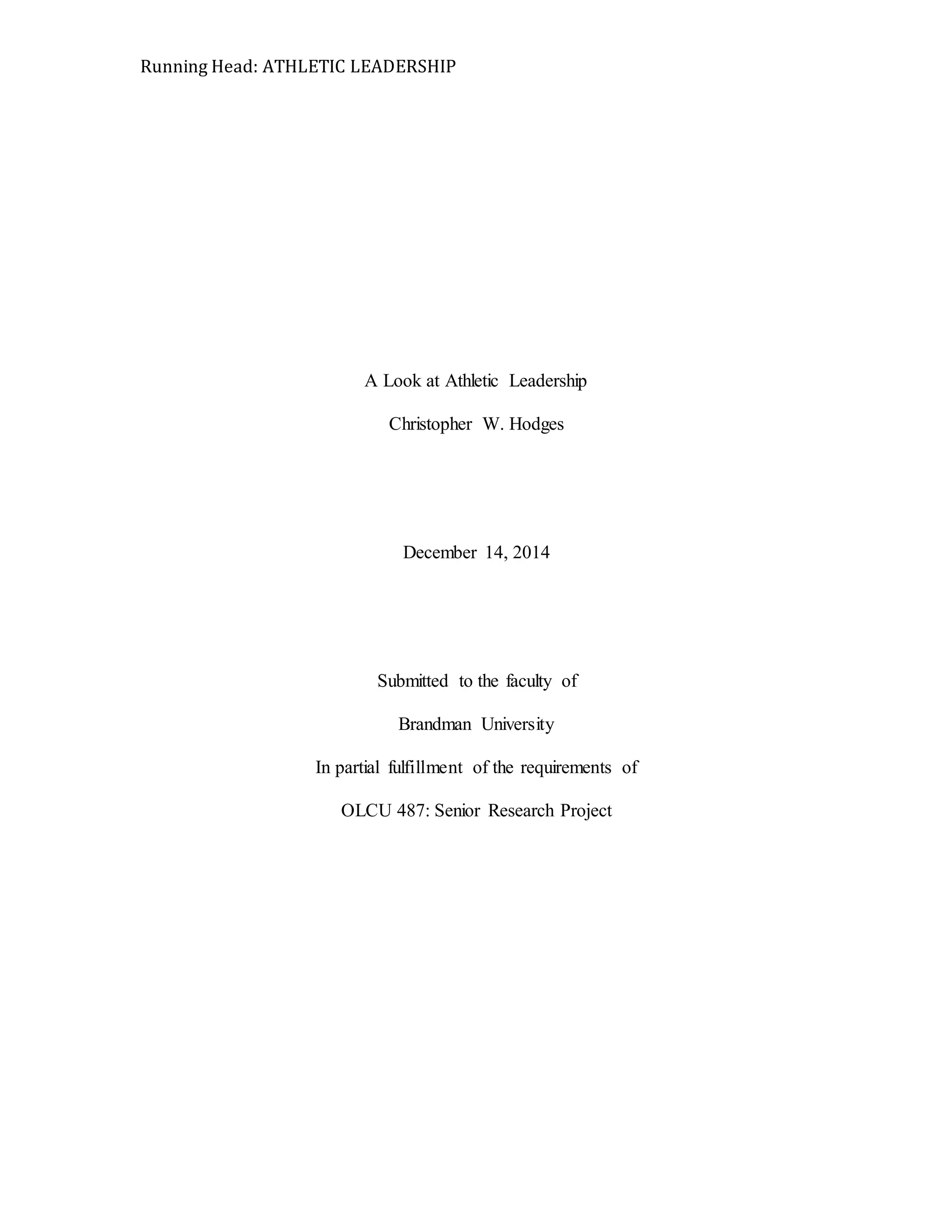 AthleticLeadership | DOCX