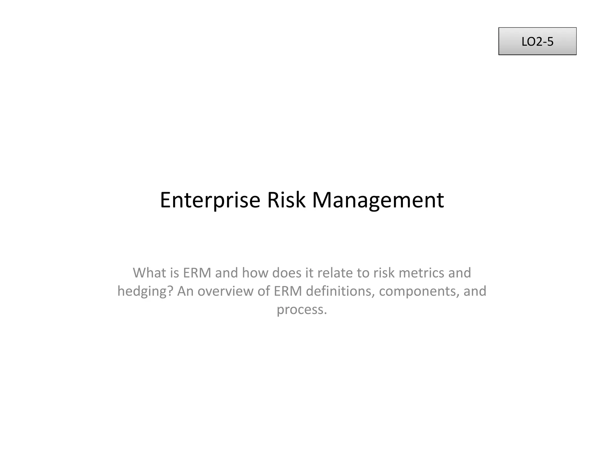 FRM - Level 1 Part 1 - Foundations of Risk Management | PDF
